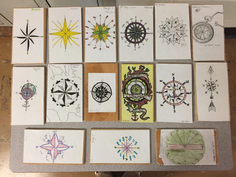 Compass Rose Project [Art-Math] – Keller's Blog Site