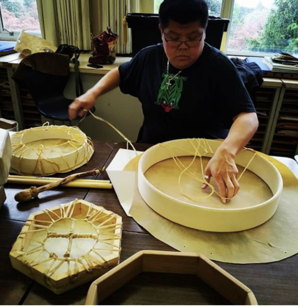 Indigenous Drum and Rattle making with the with Divita Marsden and ...