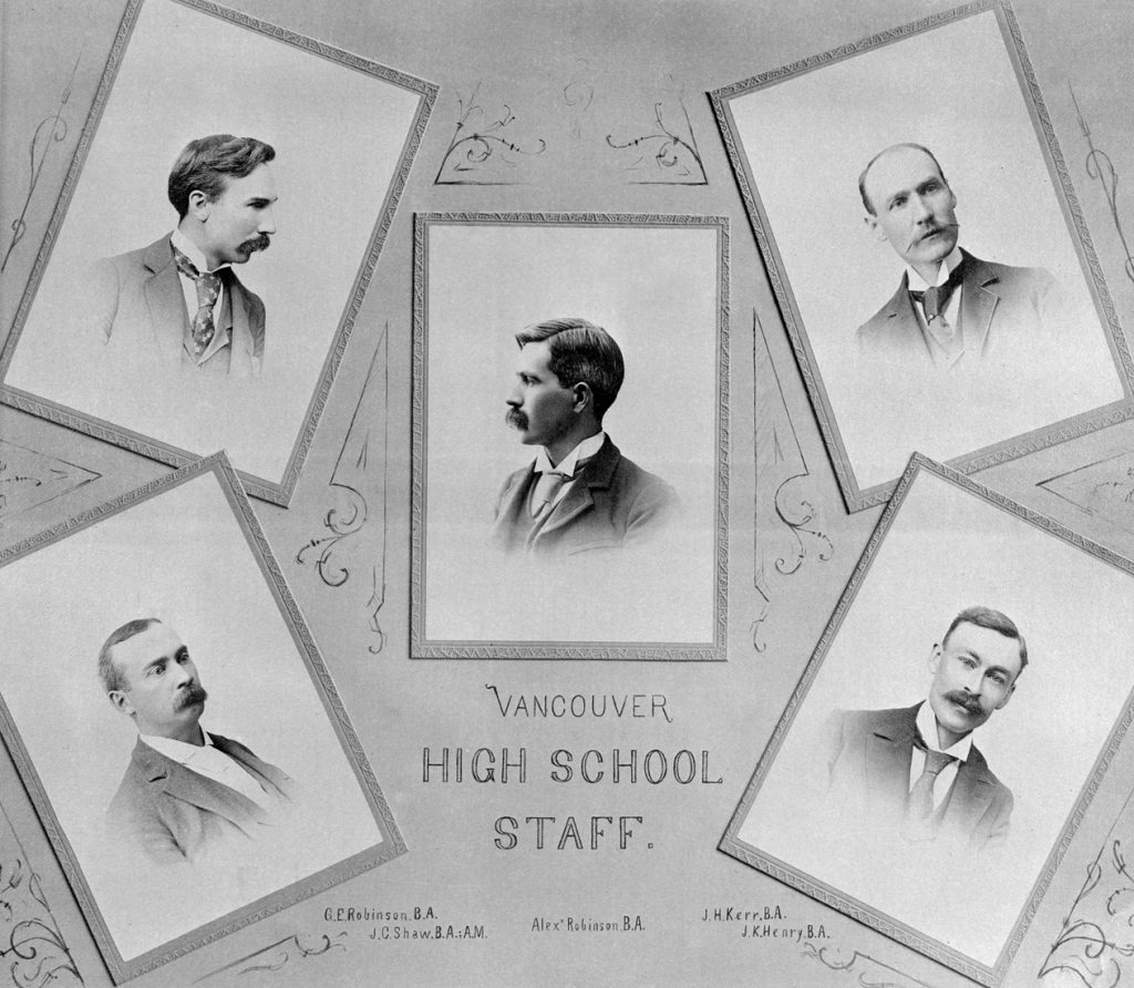 Vancouver High School | VSB Archives & Heritage