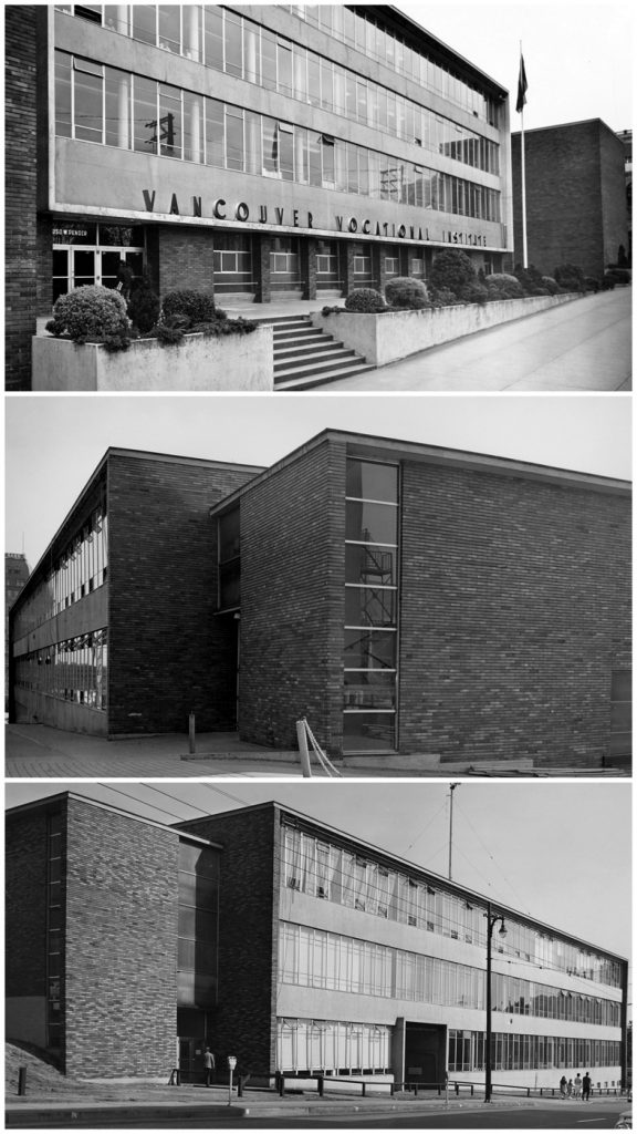 The Early Years of the Vancouver Vocational Institute – BUILDINGS AND ...